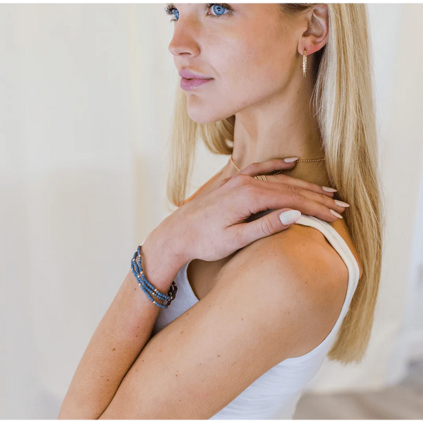 Erin Matte Blue Stack – j.jules fashion